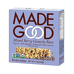 Made Good Granola Bar - Mixed Berry - Case of 6 - 5 oz