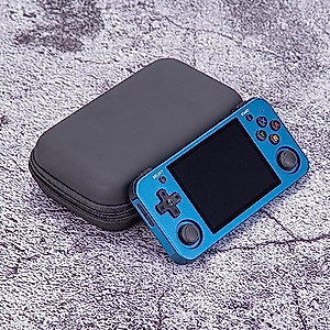 Aetheria RG353M Handheld Game Console Storage Bag Handbag Carring Case Storage Protection Bag + RG353M Screen Protector Tempered Glass