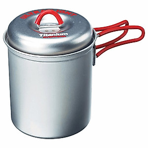 Evernew TI Ultralight Deep Pot, Small/0.6 L