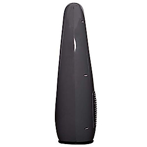 LivePure Bladeless Auto-Duster, Oscillating Fan w/Filter, Air Circulator, 11.5 x 22.44 x 6.73 in, Graphite