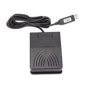 GamingFootPedal, USBFootPedal Mechanical Switch for Game for Mouse for Keyboard
