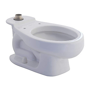 American Standard 2282.001.020 Baby Devoro Universal Flushometer Toilet Bowl Only, White
