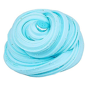 8 Pack Butter Slime Kit, with Mint, Watermelon, Candy, Coffee and Lemon Slime, Stretchy and Non-Sticky, Stress Relief Toys for Girl Boys