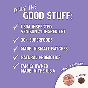 Health Extension Grain Free Venison & Sweet Potato Dry Dog Food (10 lb / 4.54 kg) - Lean Protein Formula for Dogs with Poultry Allergies & Sensitive Stomachs