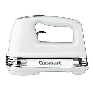 Cuisinart HM-90S Power Advantage Plus 9-Speed Handheld Mixer with Storage Case, White