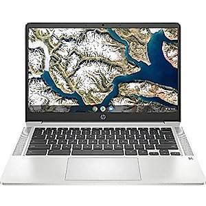HP 14A-NA1047NR Chromebook, Intel Celeron N4500, 4GB LPDDR4 RAM, 32GB eMMC Flash Storage, 14" Diagonal HD Display, Intel UHD Graphics, Chrome OS (Renewed)