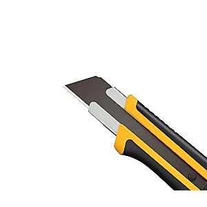 OLFA 25mm Extra Heavy-Duty Ultra-Sharp Black Snap Off Replacement Blades, 40 Blades (280 segments) HBB/CP40 - Snap-Off Utility Knife Replacement Blades, Fits most 25mm Utility Knives