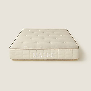 MALEK Classic Mattress | Luxury Plush Hand Made Mattress | 100% Natural Fabric | Propocket Spring System | Foam Free (Queen (U.S. Standard))
