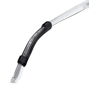 Pilotfish Basics Silicone Temple Tips Glasses Holder, Sunglasses Eyewear Retainer Reading Glasses Ear Grip, and Accessories, Premium Anti-Slip Eyeglass Holder 5 pairs (Black, 5 Pairs)