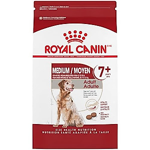 Royal Canin Size Health Nutrition Medium Adult 7+- Dry Dog Food, 30lb Bag