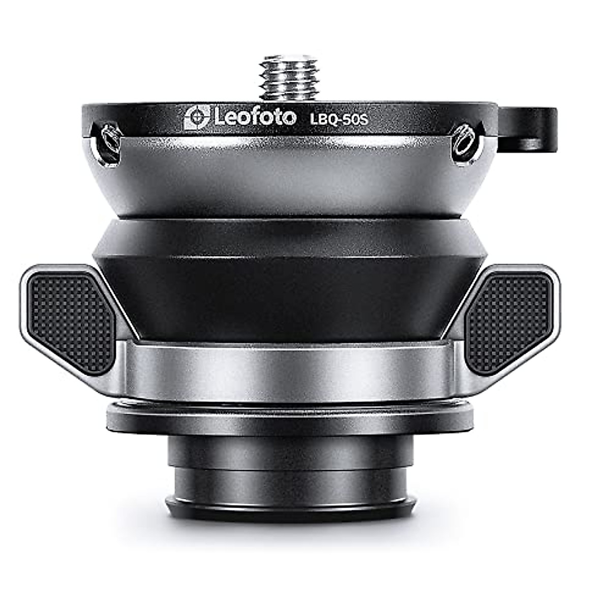 Leofoto LBQ-50S 50mm Leveling Base Half Ball Quick Adjust Leveler Head for Mr Q Ideal for LQ-284C