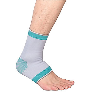 Ankle Support Brace for Women Adjustable Ankle Wrap Strap Breathable Anti Slip Foot Stabilizer Compression Sleeve Socks for Running Sports Protect Injury Recovery Sprains Injury (Color : 2 Pair)
