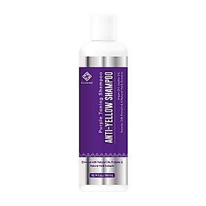 Elabore Purple Toning Shampoo - Anti Yellow Shampoo 10.14fl.oz/300ml