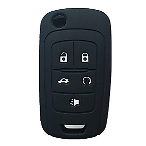 Rpkey Silicone Keyless Entry Remote Control Key Fob Cover Case protector Replacement Fit For Buick Encore LaCrosse Regal Verano OHT01060512 5461A-01060512