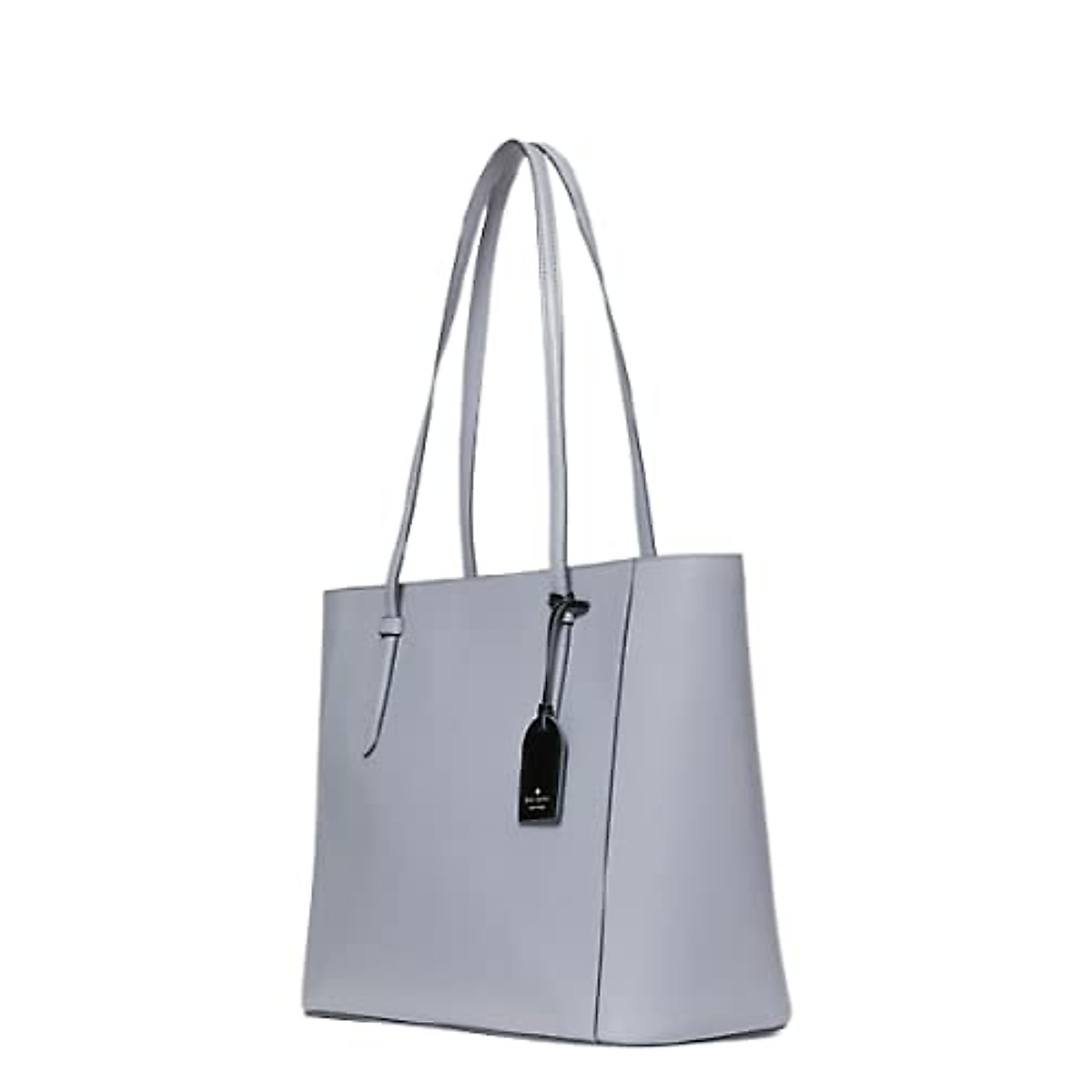 Kate Spade New York Schuyler Medium Leather Tote Shoulder Bag in Brushed Steel