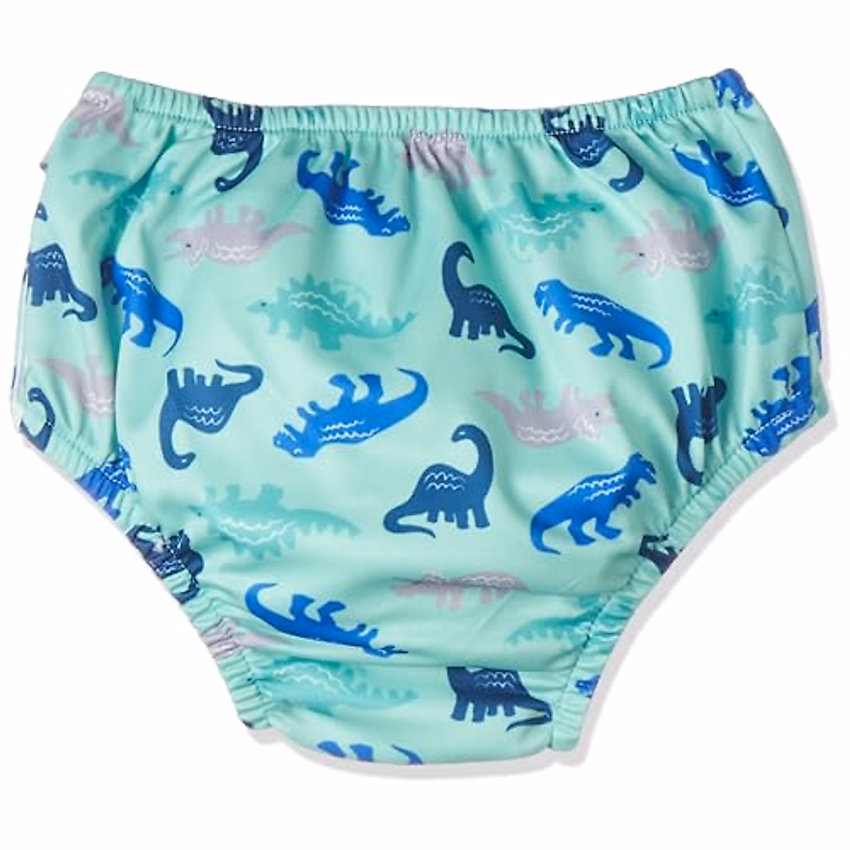 i Play Boys Reusable Absorbent Baby Swim Diapers Seafoam Simple Dino 3T