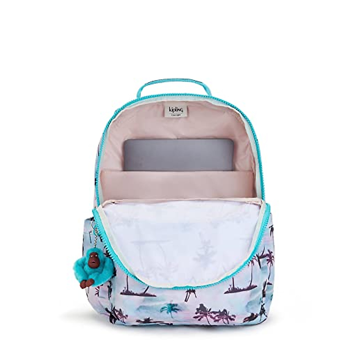 Kipling Women's Seoul 15" Laptop Backpack, Durable, Roomy with Padded Shoulder Straps, Built-In Protective Sleeve
