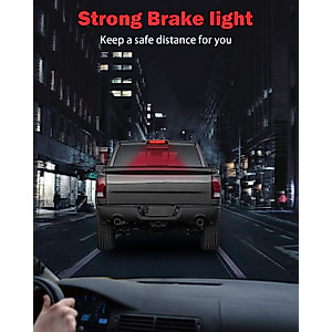 Third Brake Light Compatible with 2009 2010 2011 2012 2013 2014 Ford F150 3rd Brake Light Led Cab Cargo Tail Lights High Mount Brake Light with Seal Gasket