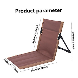 Wedhapy Beach Lounge Chair,Camping Chair Waterproof Folding Reclining Beach Chair, Lightweight Portable Beach Chair with Carry Bag for Holidays Garden Camping Park