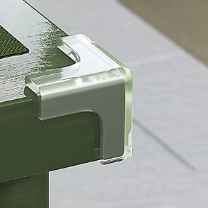 XSHEFUI Baby Safety Corner Guards, Corner Guards and Cushions for Tables, desks, Cribs (Large T 12)