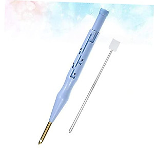 BETOOKY 2pcs Woolen Embroidery Weaving Tools Tool Embroidery Thread Punch Punch Hole Material Package Cross Stitching Punch Needle Stylus Tine Knitting Kits Embroidery Needle