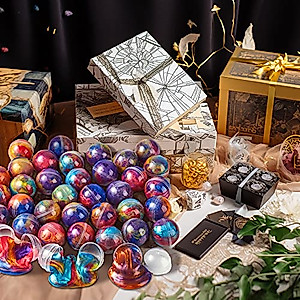 JOYIN Slime Party Favors, 36 Pack Galaxy Slime Ball Party Favors - Stretchy, Non-Sticky, Mess-Free, Stress Relief, and Safe for Girls and Boys - Perfect for Party, Classroom Reward