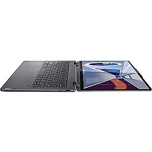 Lenovo Yoga 7 2-in-1 Laptop, Intel 10-Core i7-1355U, 14" 2.2K IPS Touchscreen Display, Intel Iris Xe Graphics, 16GB LPDDR5 512GB SSD, Backlit Keyboard, Fingerprint, Thunderbolt 4, Wi-Fi 6E, Win10 Pro