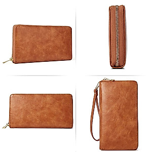 CLUCI Small Backpack Purse Bundles with Women Wallet