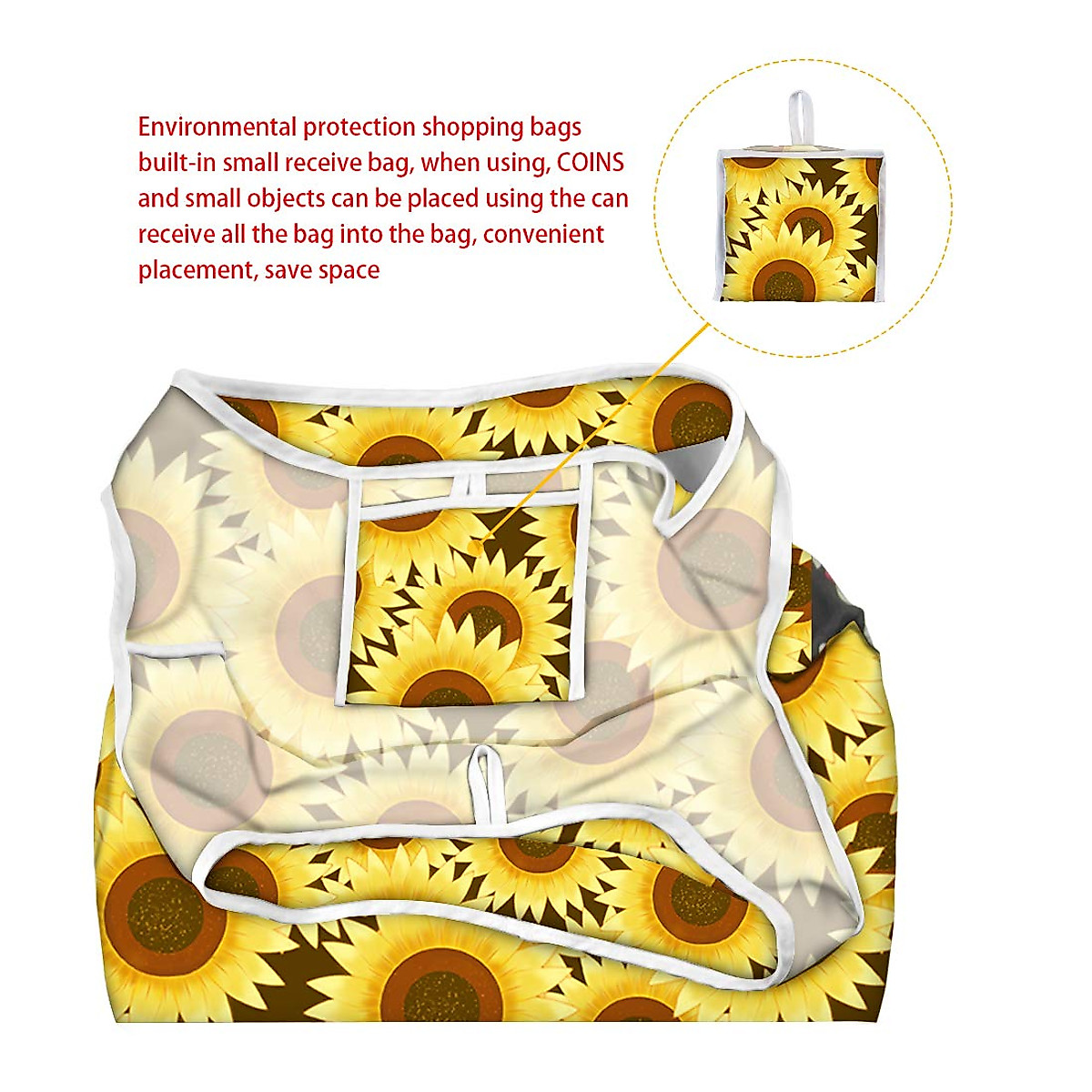 WELLFLYHOM Sea Turtle Reusable Grocery Bags Tie Dye Cute Tote Bags Polyester Foldable Reusable Shopping Bag Washable Vegetable Banana Bags Kitchen Storage Gift Bags with Pouch