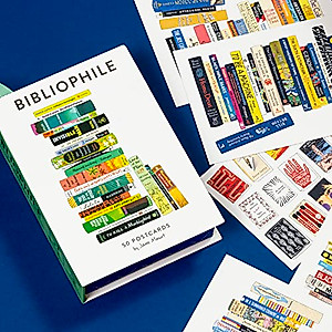 Bibliophile: 50 Postcards: (Literary Postcards, Stationery Gift for Book Lovers)