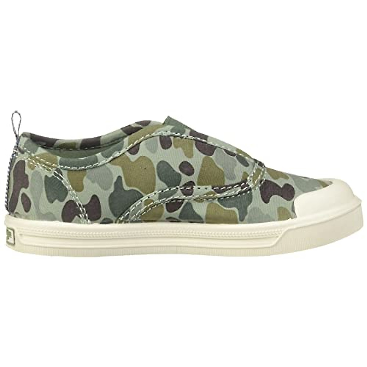 OshKosh B'Gosh Boy's Fishar Sneaker, Camo, 7 Toddler