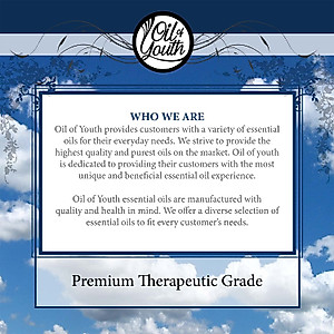 Oil of Youth Essential Oils 4oz - Peppermint Essential Oil, Natural, Premium Grade with Glass Dropper- 4 Fluid Ounces - Peppermint Oil - Aromatherapy Peppermint Oil - Peppermint Oil Therapeutic Grade