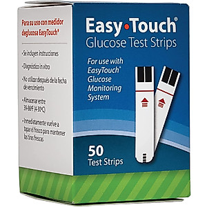 Easy Touch Glucose Test Strip - 50ct