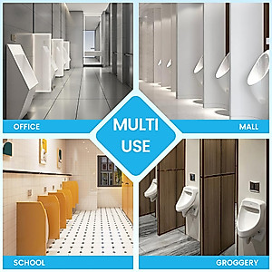 WEMA Urinal Screen Deodorizer - 10 Pack toilet deodorizer (Last Up to 5,000 Flushes), Anti Splash Scented Urinal Cakes for Any Public Business Facilities Bathrooms