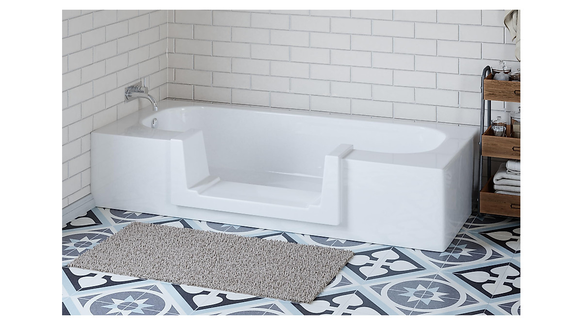 Quick Tub Walk-Thru Insert: Safe Bath to Shower Conversion