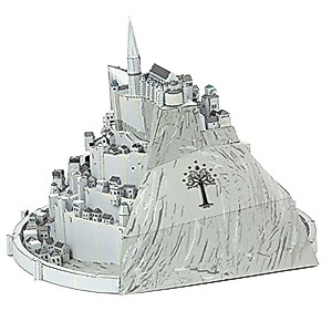 Metal Earth Premium Series Lord of The Rings Minas Tirith 3D Metal Model Kit Fascinations
