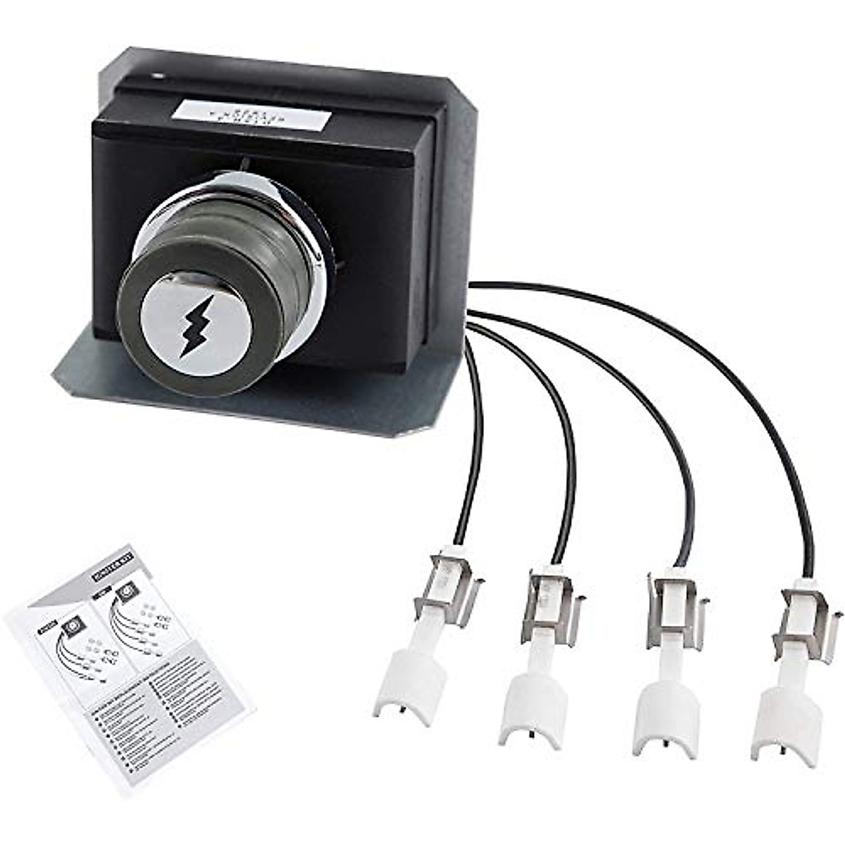 AJinTeby Igniter Kit Compatible with Weber 7629 Electronic Ignitor Fits Weber Genesis 300 (Front-Mounted Control Panel) E-310 E-320 E-330 S-310 S-330 CEP-310 6511001 Gas Grills (2011-2016)