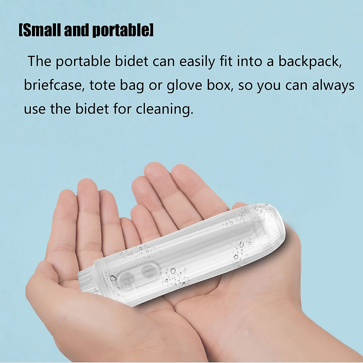 New-Star Portable Bidet Foldable Handheld Personal Travel Bidet, 180° Adjustable Water Pressure, Rear Wash for Personal Hygiene Cleaning/ Soothing Postpartum Care/ Perineal & Hemmoroid Treatmen (pink)