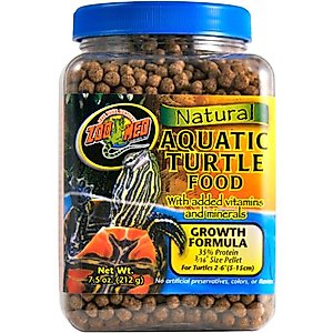 Zoo Med Laboratories SZMZM51 Aquatic Turtle Dry Food, 7.5-Ounce