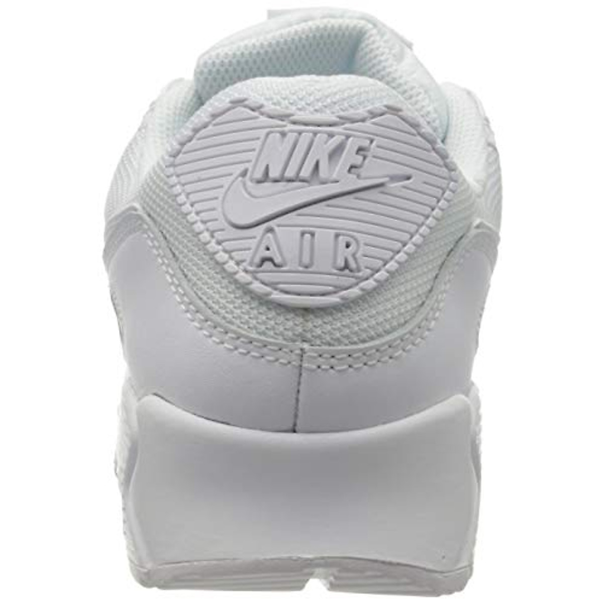 Nike Air Max 90 Running Shoe, White/White Wolf Grey, US 8.5 mens,