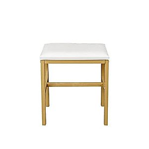 Vanity Desk Set, Makeup Vanity with Chair & Mirror & Adjustable Brightness Lights & Large Drawer, Vanity Table for Bedroom, Bathroom, Small Space (White)