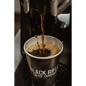 Black Rifle Coffee Company CAF, Medium Roast Coffee Pods with 2X the Caffeine, 32 Single Serve Coffee Pods