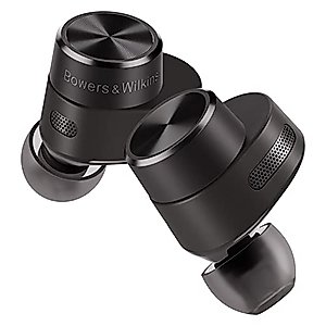Bowers & Wilkins PI5 in-Ear True Wireless Headphones with Smart Wireless Charging (Black)