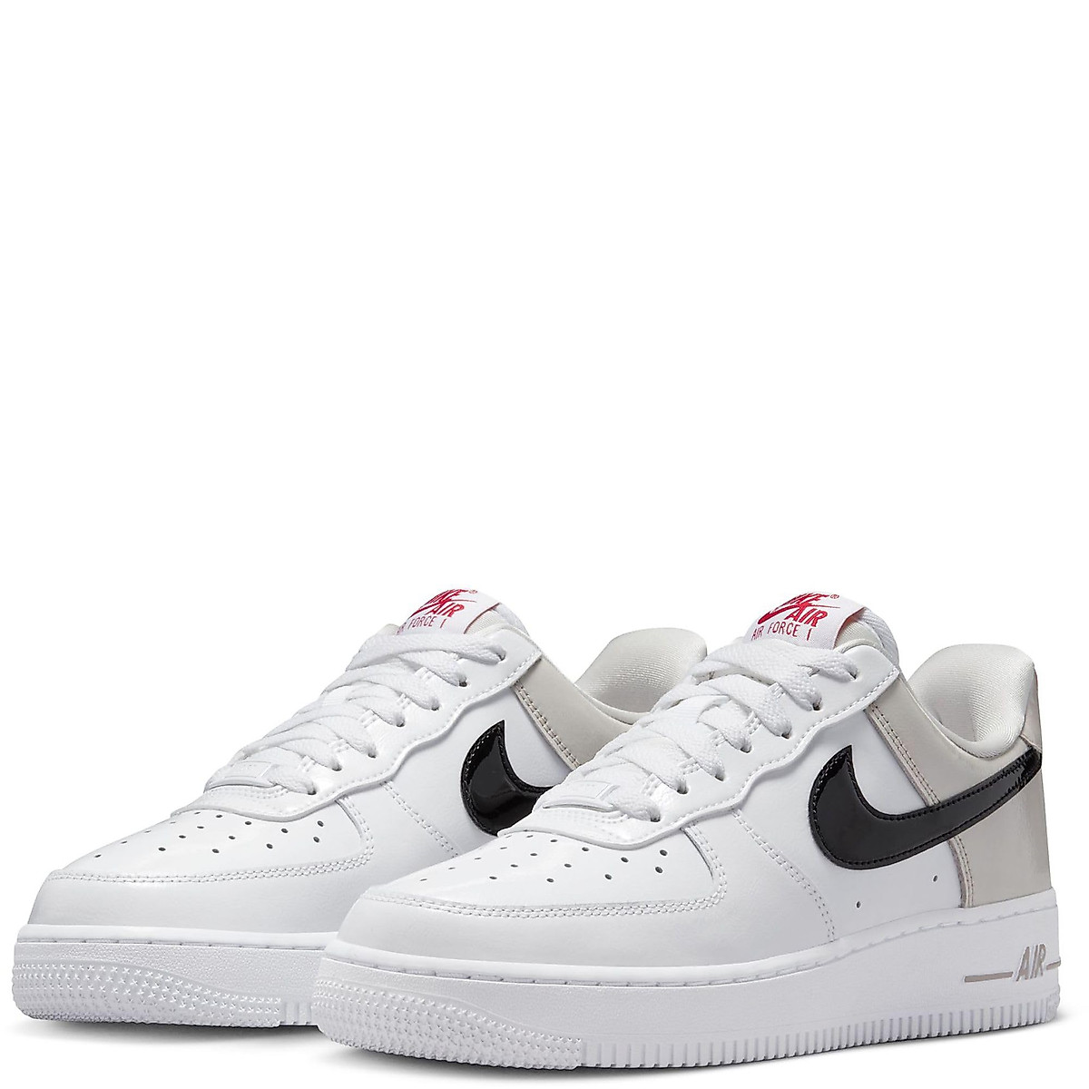 Nike Air Force 1 Lt Iron Ore/Black-White Womens Size 6.5