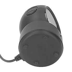 Barcode Reader, Accurate Sensitive Omnidirectional USB Wired 1D 2D QR Barcode Scanner Auto Sensing Plug and Play for Retail Store