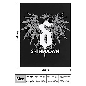 Home Fleece Blanket Throw Blanket for Couch or Bed, Soft Microfiber Fuzzy Flannel Blanket for Adults or Kids 60"x80"