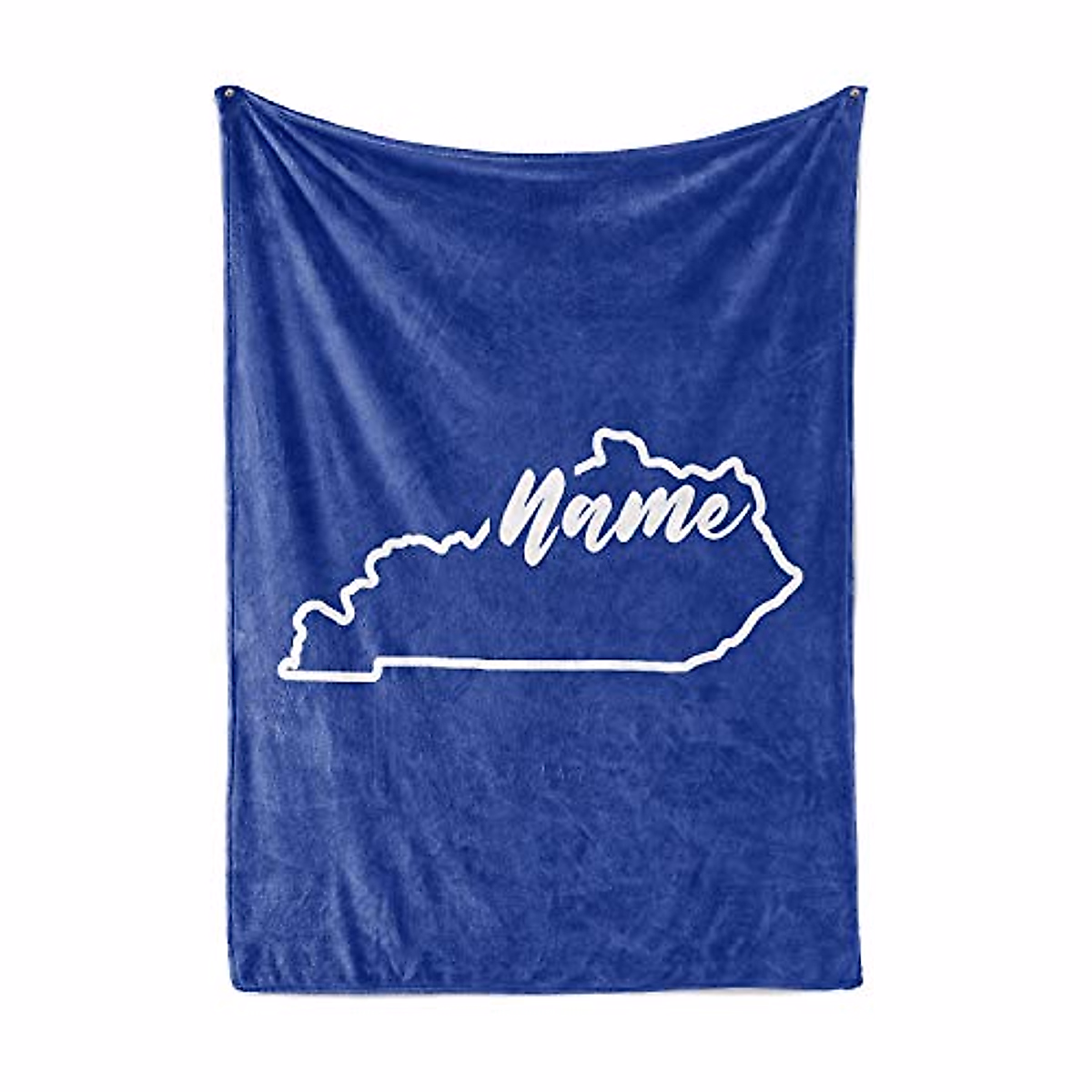 State Pride Series Kentucky - Personalized Custom Fleece Blankets with Your Family Name - Celebrate United States