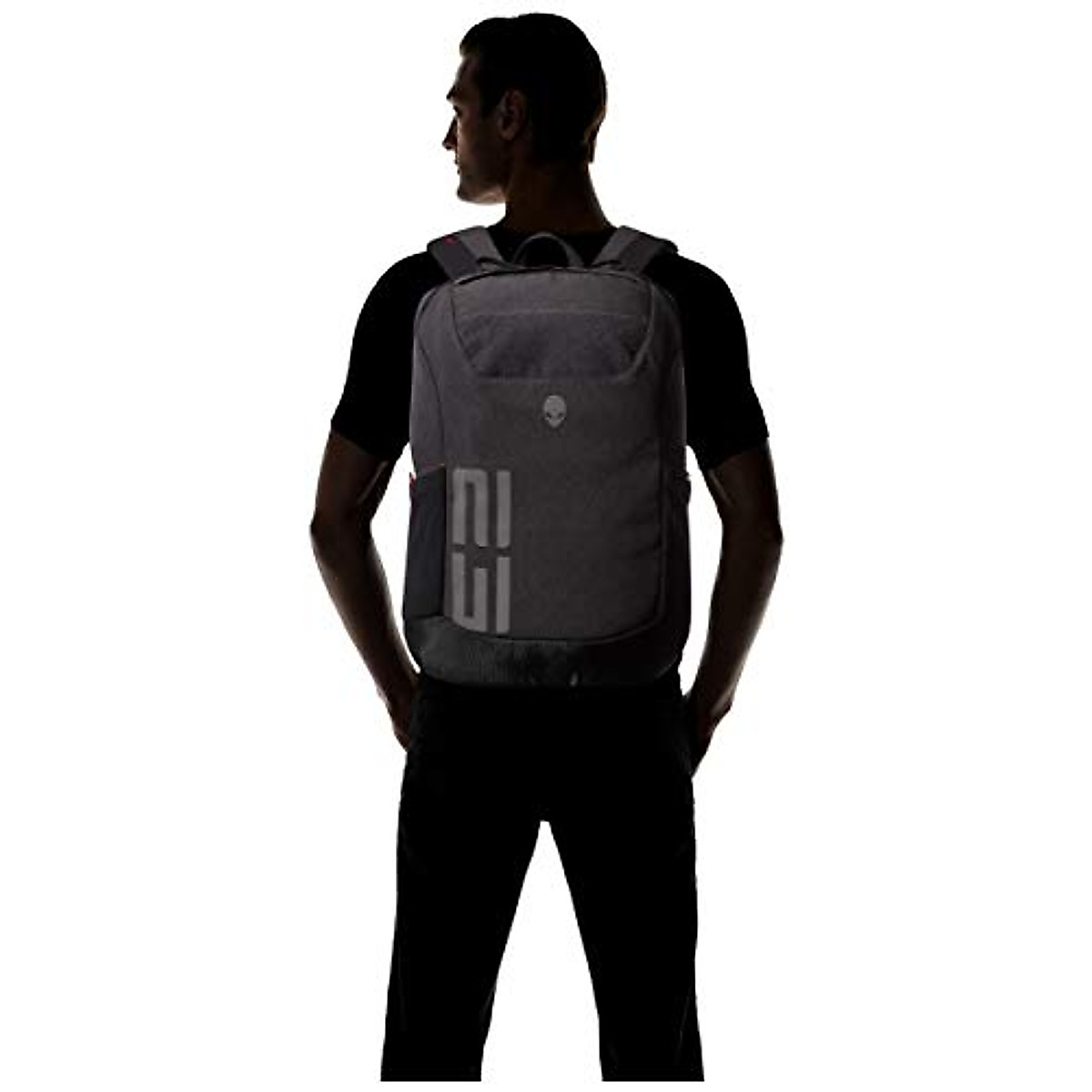 Alienware m17 Pro Gaming Laptop Backpack 15-Inch to 17-Inch, Gray/Black, (AWM17BPP)