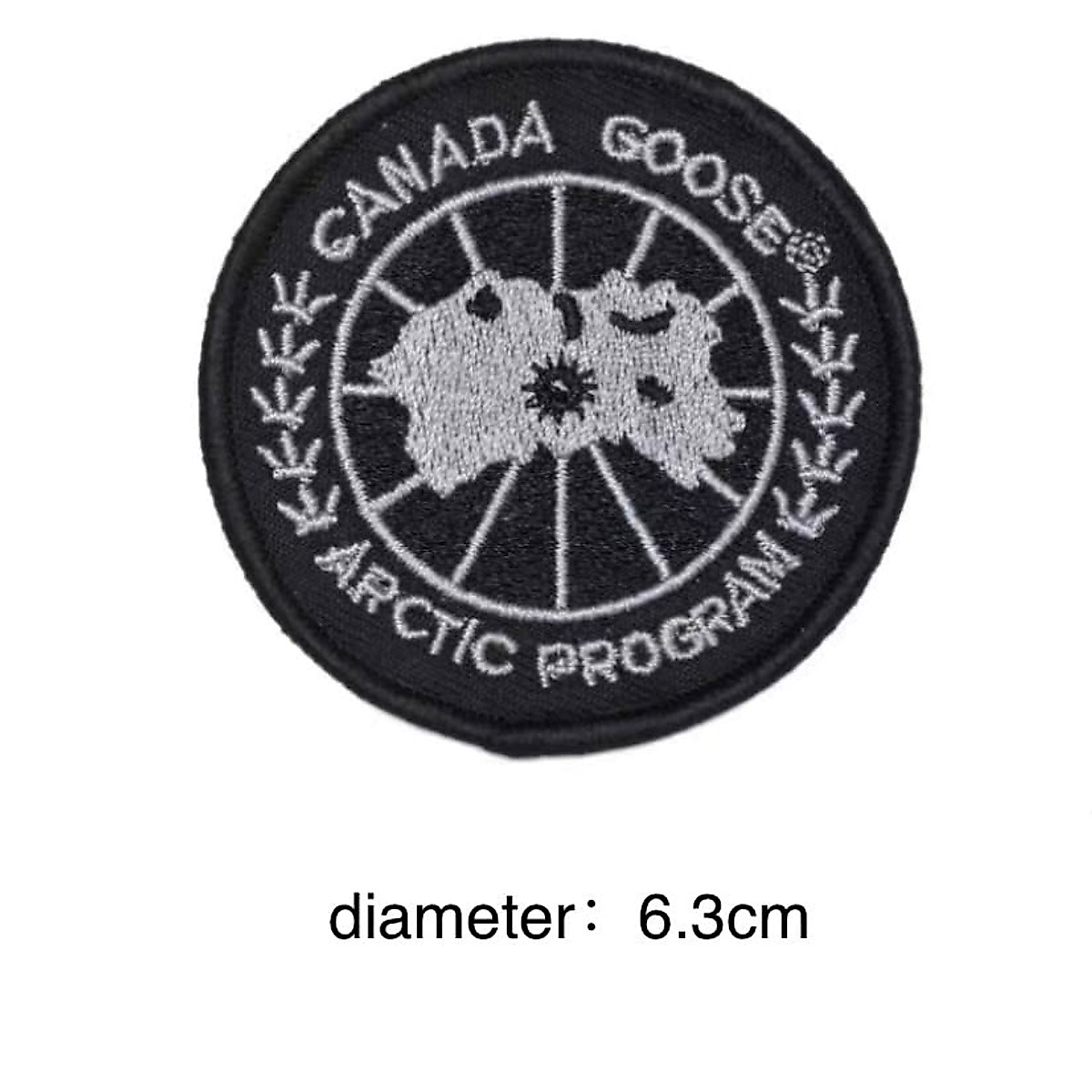 Peak Town Patch Multi PCS Assorted Styles Embroidered Sew On/Iron On Patch Applique Clothes Dress Plant Hat Jeans Sewing Flowers Applique DIY Accessory (Goose(6PCS))