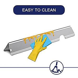 Replacement Flavorizer Bars for Weber 66796, 91611, Weber Genesis II 610, Genesis II LX 640,Genesis II 600 Series, Heat Deflectors Stainless Steel Kits Flavor Bar